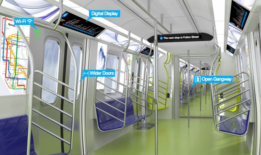 Así lucirá el metro del futuro en Nueva York