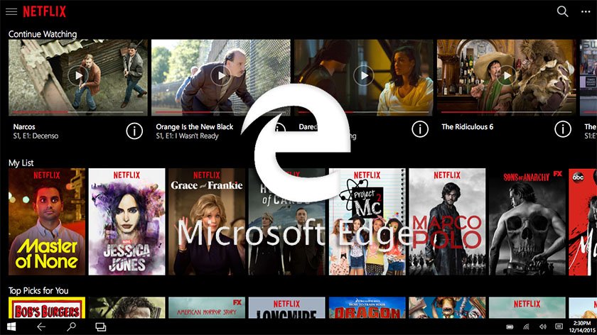 ¿Quieres ver Netflix a 1080p? Necesitas Internet Explorer o Microsoft Edge
