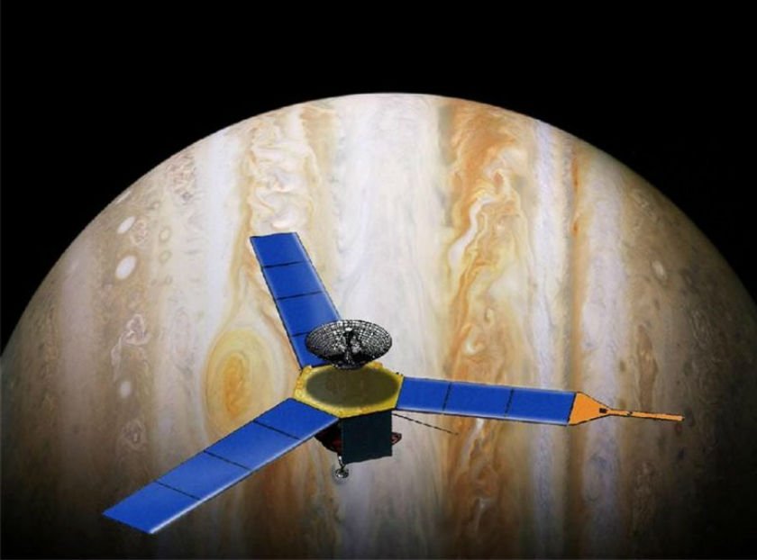 Juno ya está prácticamente en Júpiter