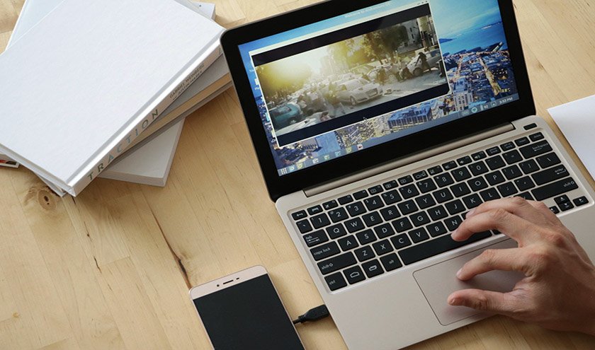 Superbook transforma tu Android en una laptop