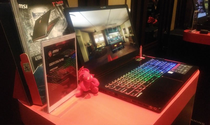 MSI presenta su nueva línea de laptops para gaming