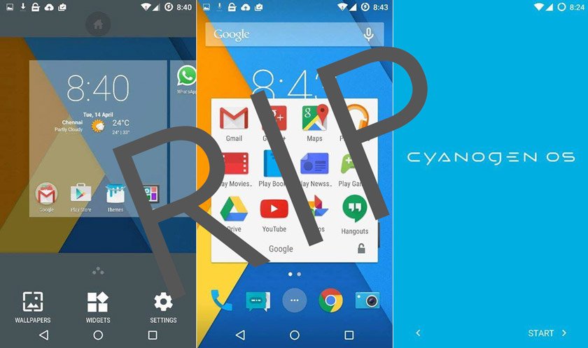 Cyanogen dejará de actualizar su sistema operativo basado en Android
