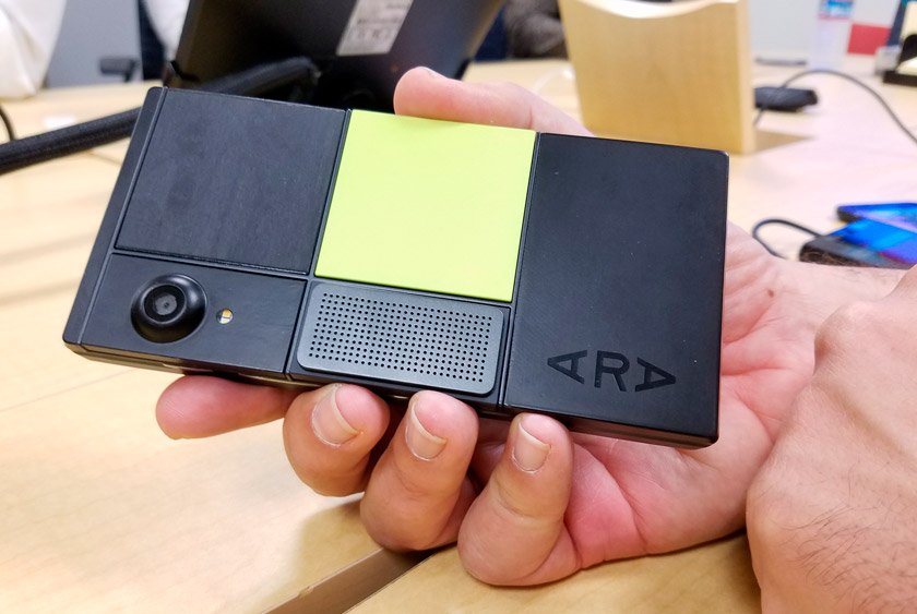 Así lucía el modelo más reciente de Project Ara de Google