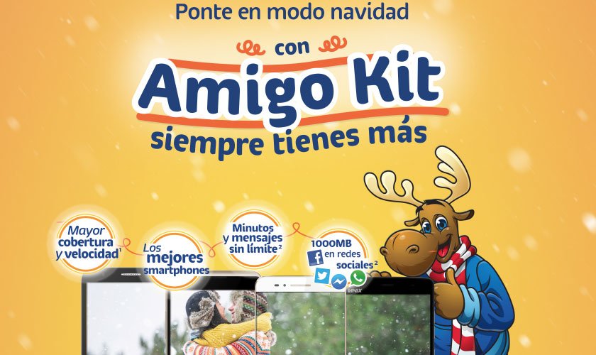 ¡Con Amigo Kit celebra y ponte en modo Navidad!