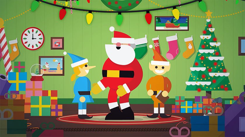 Sigue a Santa esta Navidad con Google