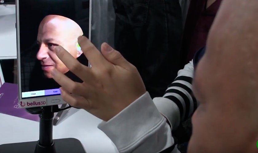CES 2017: Escáner 3D de rostros