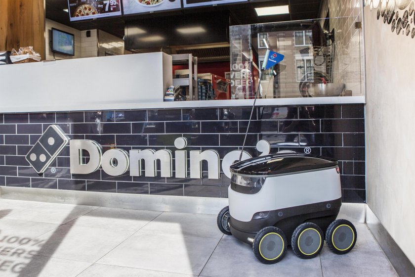 Domino's Pizza hará entregas con robots