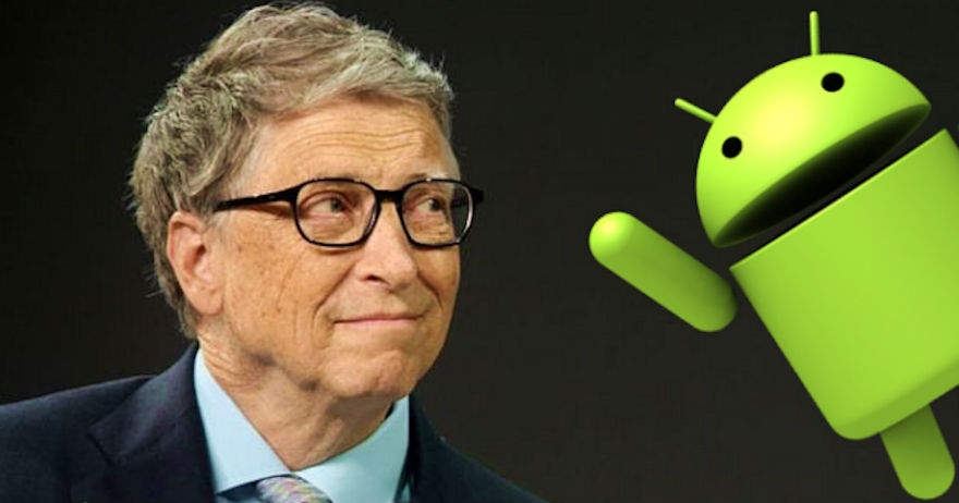 ¿Por qué Bill Gates usa un teléfono Android?