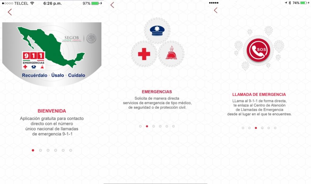 Así funciona la nueva app 911 en México para reportar cualquier problema