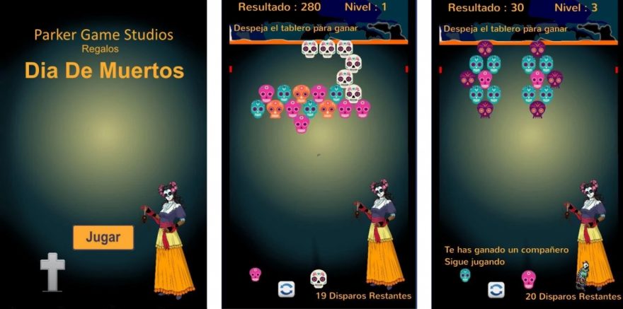 Juegos móviles que puedes descargar para este Día de Muertos
