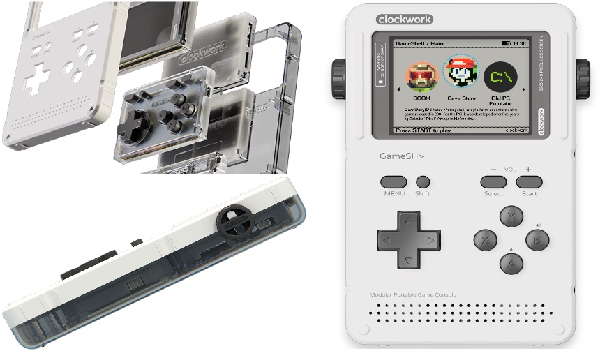 Gameshell, una consola portátil de videojuegos que se transforma en ...