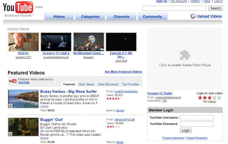 Así es como ha evolucionado YouTube a lo largo del tiempo