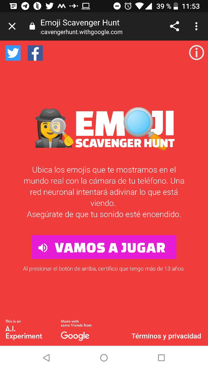 Prueba el nuevo juego de Google para encontrar emojis en la vida real