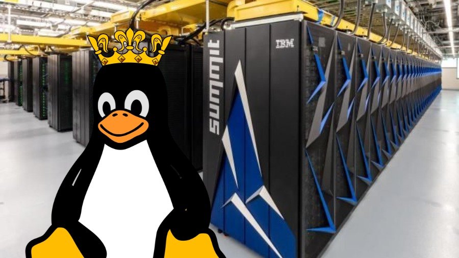 Linux domina el mercado de las supercomputadoras