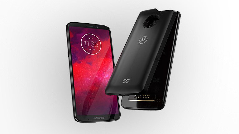 Motorola lanza oficialmente Moto Z3, el primer teléfono con tecnología 5G Motorola lanza oficialmente Moto Z3, el primer teléfono con tecnología 5G