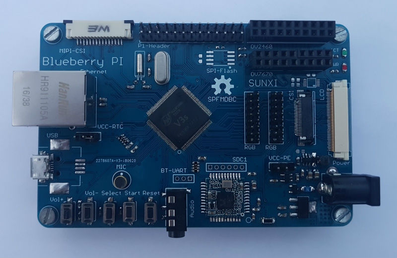 Una computadora que puedes armar, al estilo Raspberry Pi: La Blueberry.