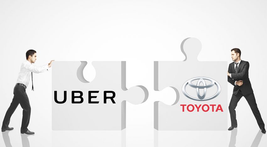 Toyota y Uber se unen para crear vehículos autónomos