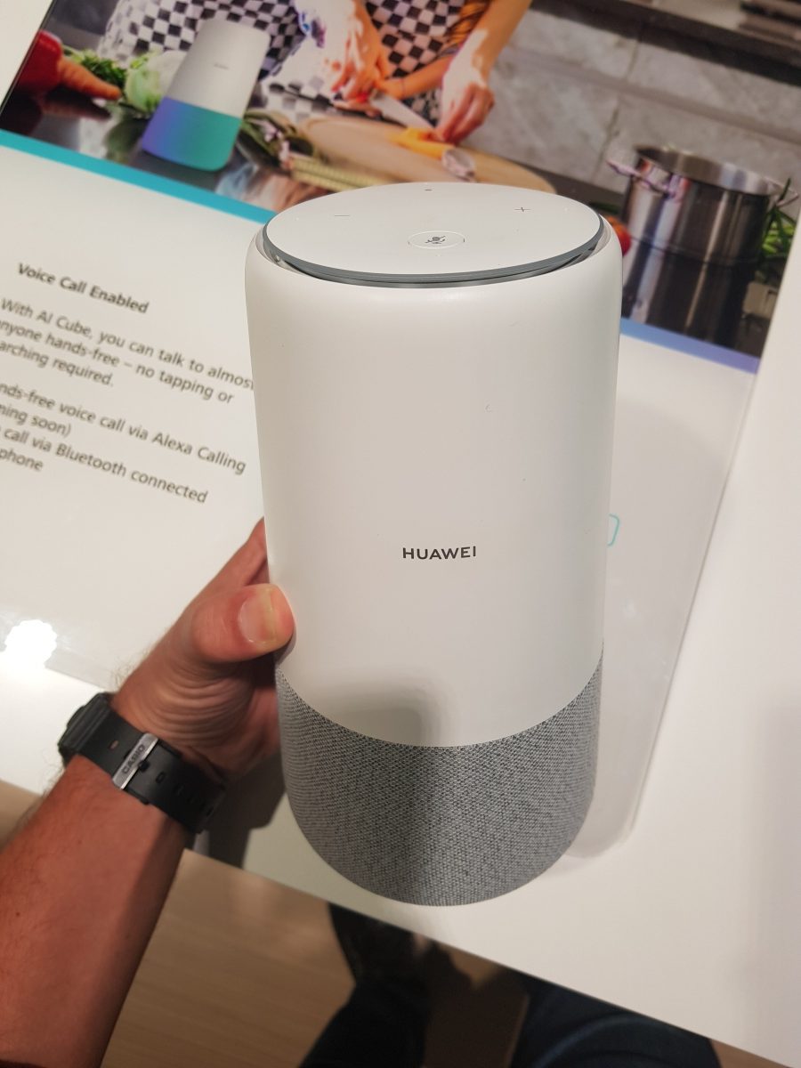 Huawei AI Cube: un clon del Google Home con Alexa que quiere ser diferente