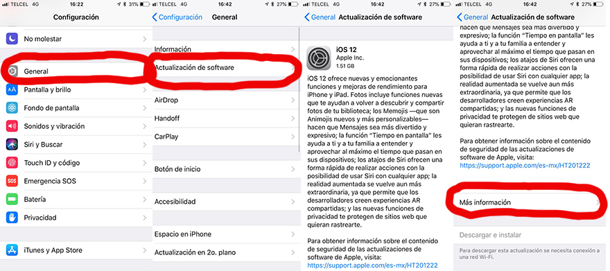 Ya está disponible el iOS 12 versión final: Nuevas funciones y ...