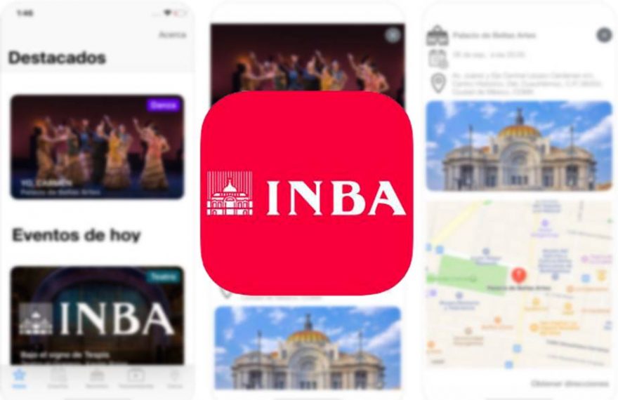 Conoce INBA Cartelera, la nueva app que tendrá el instituto