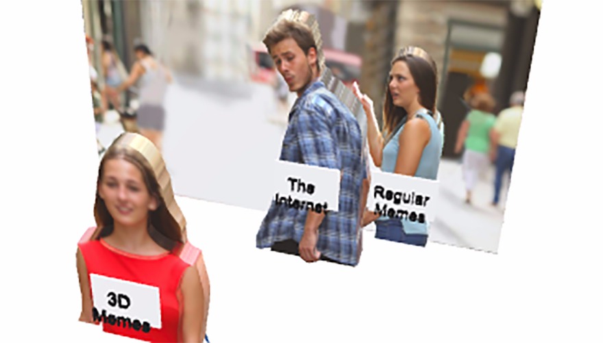 ¿Memes en 3D? ¡Claro que sí!