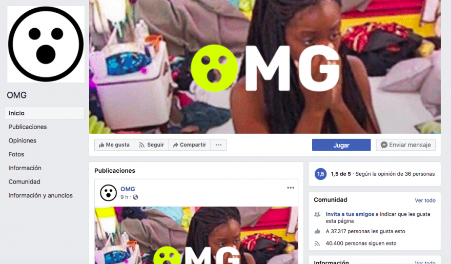Investigamos a OMG, el nuevo juego viral de Facebook, y esto es lo que ...