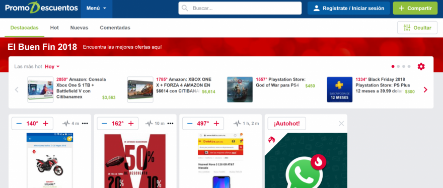 5 sitios que recopilan las mejores ofertas del Buen Fin