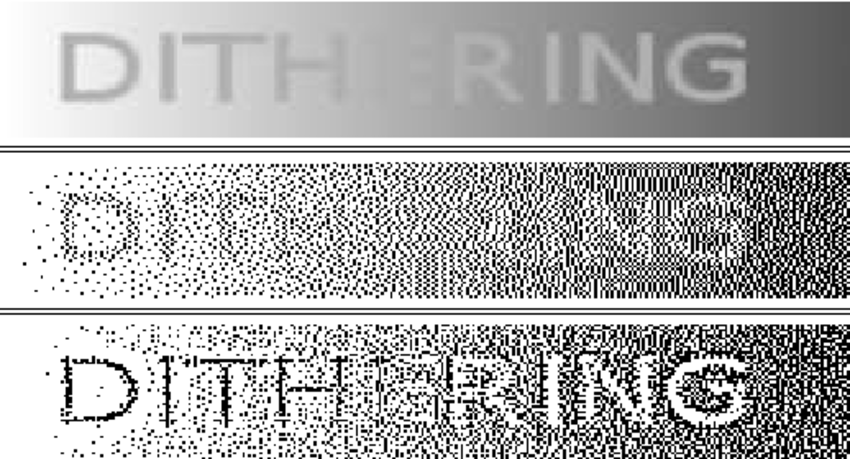 Profundizamos en el Dithering y su fundamento