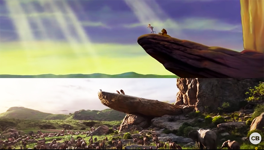 VIDEO: Comparan el trailer de 'El Rey León' Live Action vs. secuencia ...