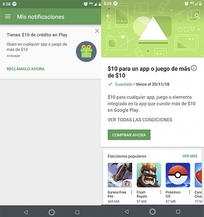 ¿Por qué Google esta regalando dinero a los usuarios Android?