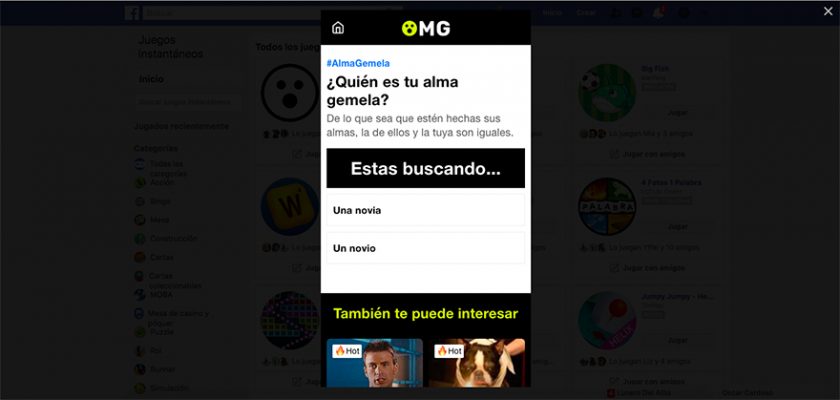 Investigamos a OMG, el nuevo juego viral de Facebook, y esto es lo que ...