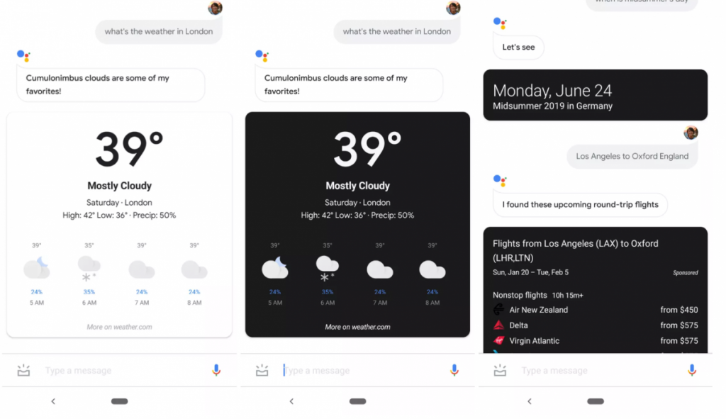 unocero - El modo oscuro comienza a llegar a Google Assistant en Android