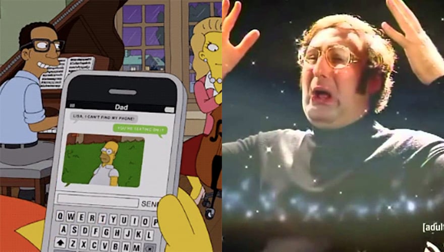 unocero - VIDEO: ¿MetaSimpsons? Homero usa su propio meme e Internet ...