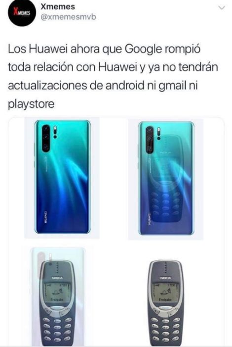 unocero - Huawei dejará de tener Android y ya salieron los memes