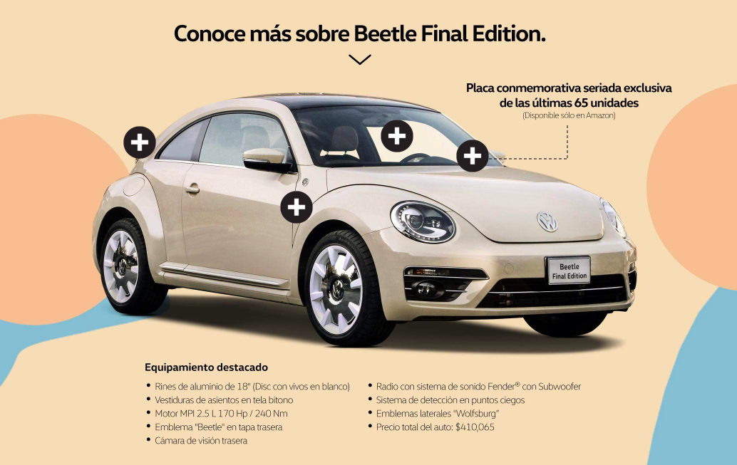 unocero - Ya puedes comprar por primera vez en México un Beetle 2019 en ...