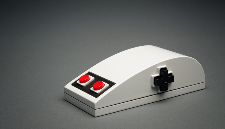 unocero - Llega un nuevo mouse inspirado en el NES para fans de lo retro