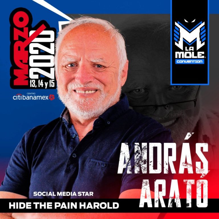 unocero - Harold, el señor del meme, viene a México para que te tomes ...