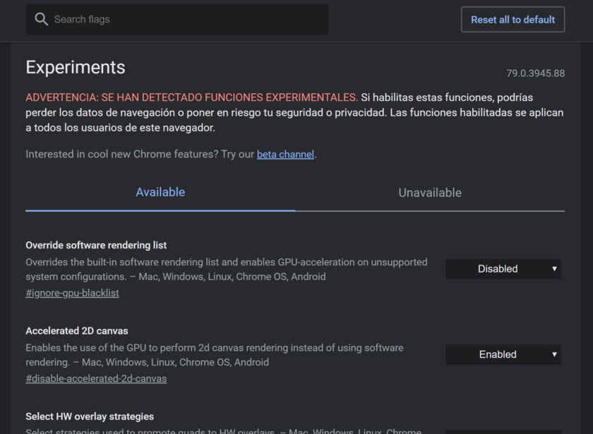 unocero - Cómo activar las funciones experimentales de Google Chrome