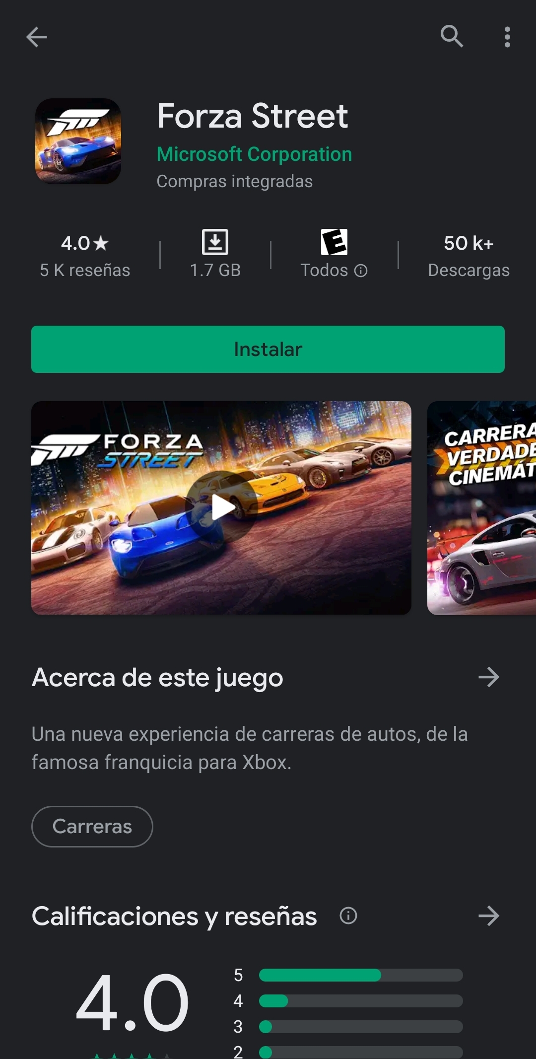 unocero - Forza Street: ya puedes jugar el primer título de Xbox para ...