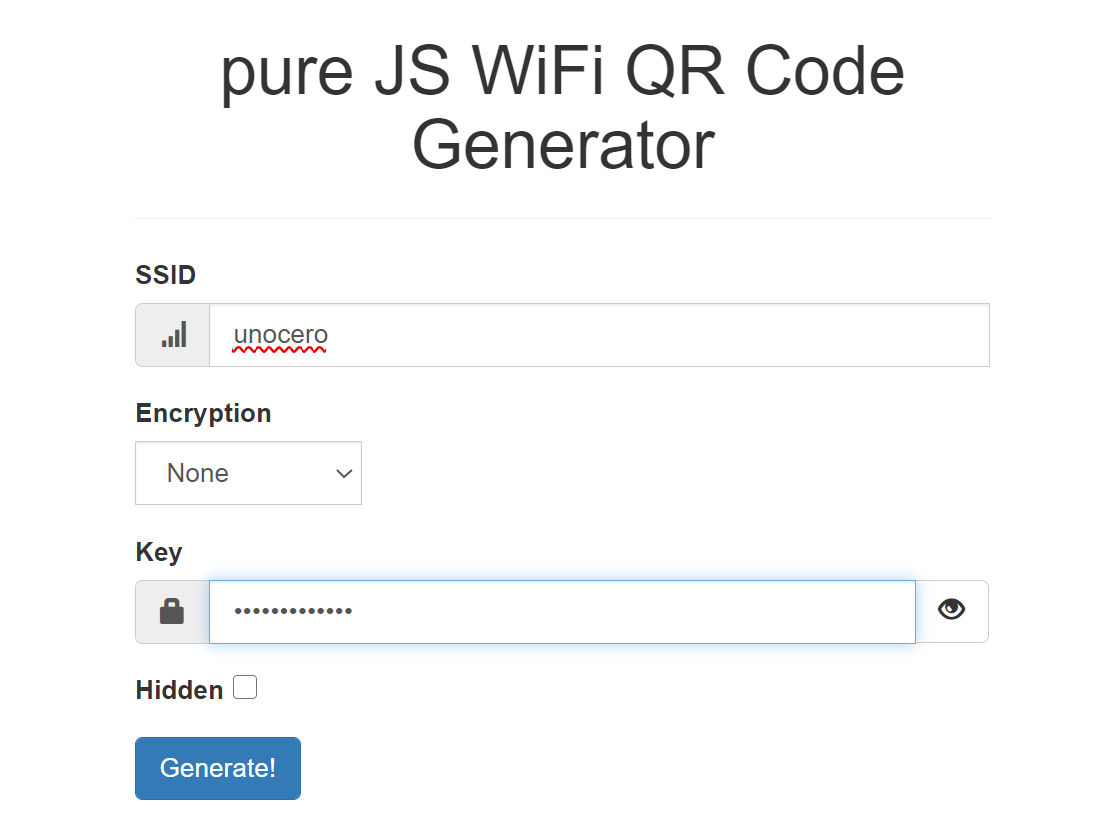 ¿Cómo crear un código QR para compartir tu contraseña del Wifi?