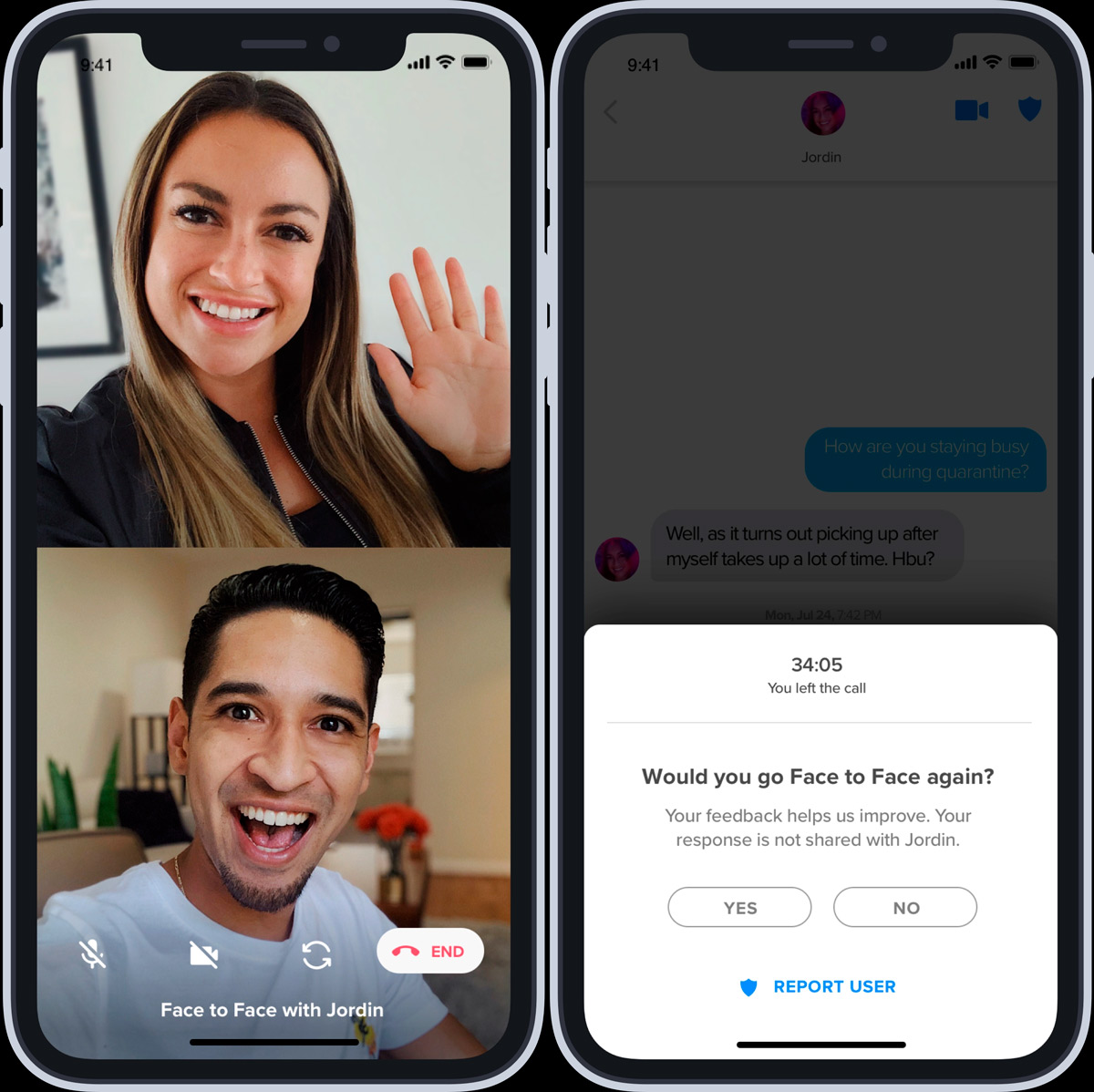 unocero - Tinder ya permite que ligues por videollamada en todo el mundo