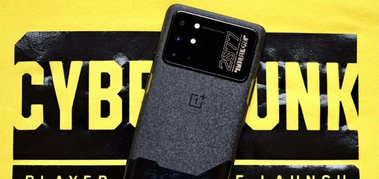 unocero - Así sorprendente es el nuevo OnePlus 8T Cyberpunk 2077 Edition