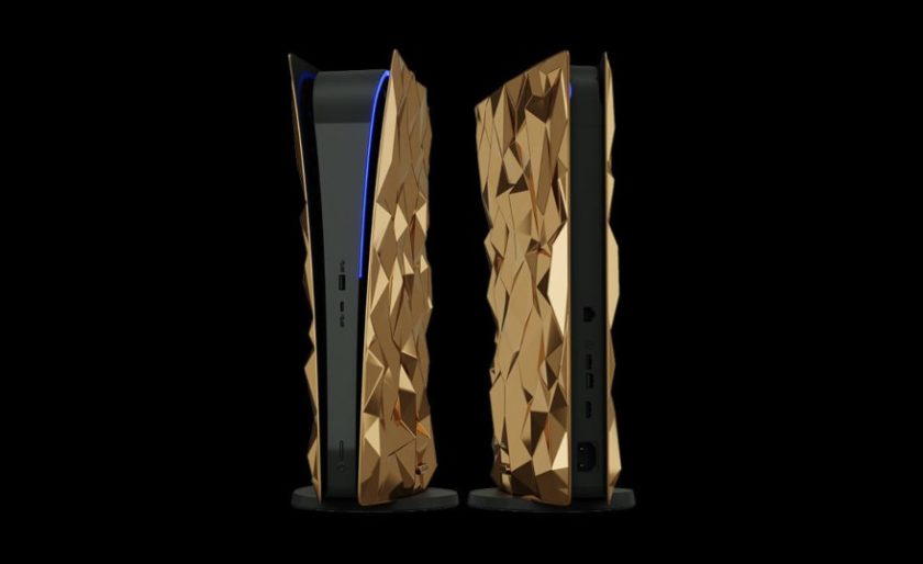 unocero - Presentan las PlayStation 5 de oro y piel, las versiones más ...