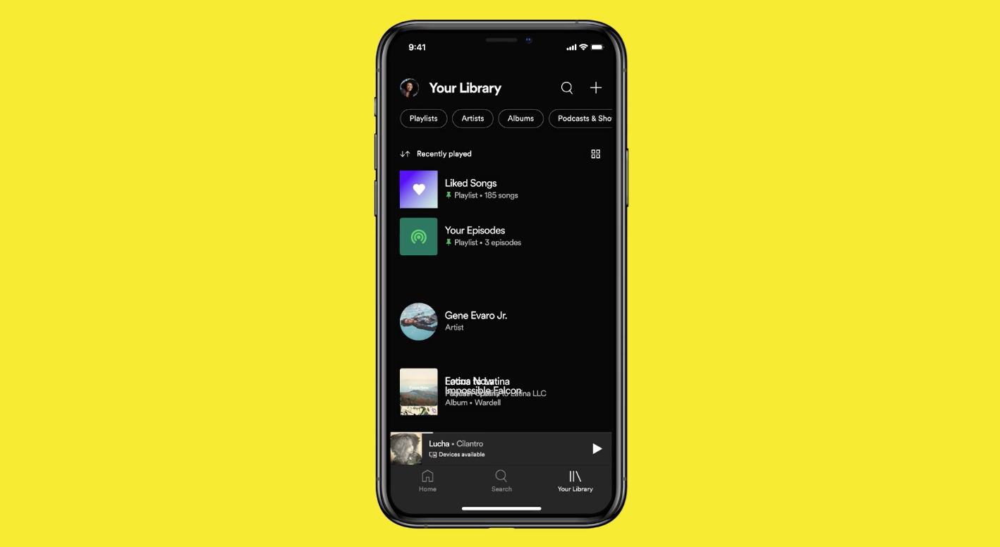 unocero - Así se ve la nueva interfaz de Spotify para Android y iOS