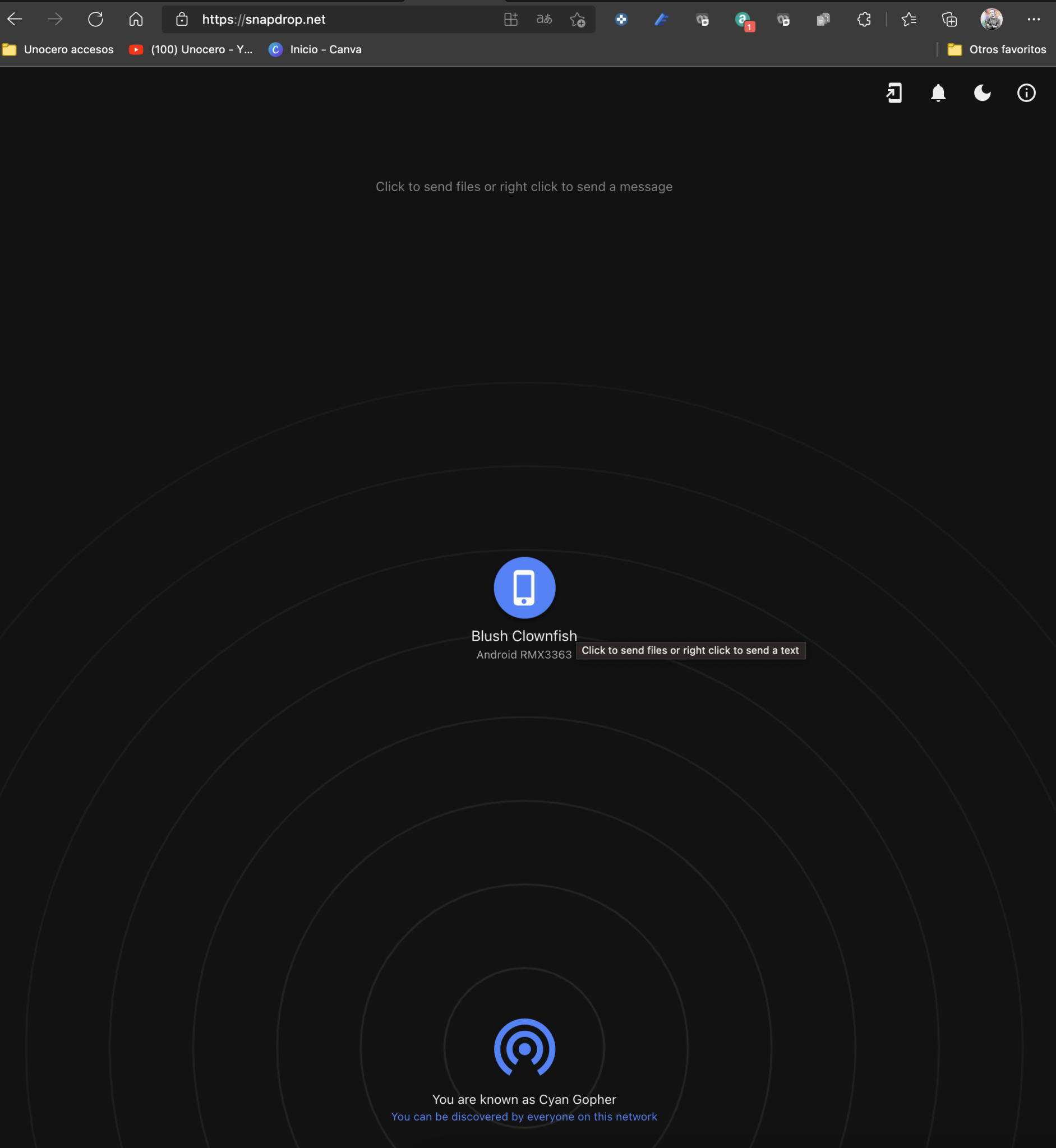 unocero - Snapdrop: el “AirDrop” para Android que debes conocer