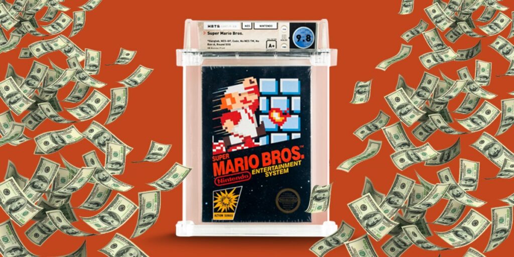 Si Lo Tienes Cuídalo Super Mario Bros Es El Juego Más Caro De La