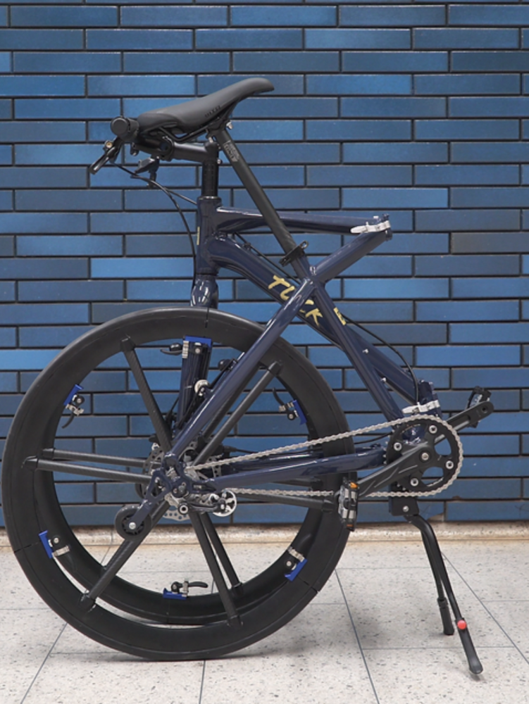 unocero - La bicicleta plegable más compacta del mundo: conoce la Tuck Bike