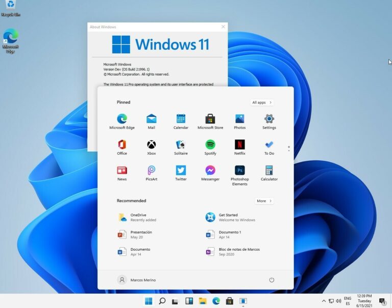 Microsoft Experimenta Con Las Nuevas Funciones De Windows 11 ...