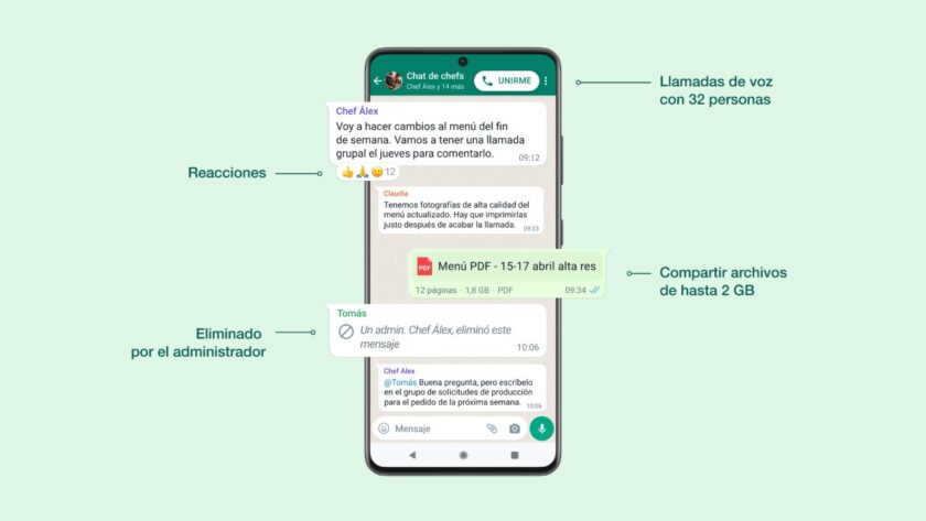 unocero - WhatsApp lanza de manera oficial la función Comunidades y ... unocero - WhatsApp lanza de manera oficial la función Comunidades y ...