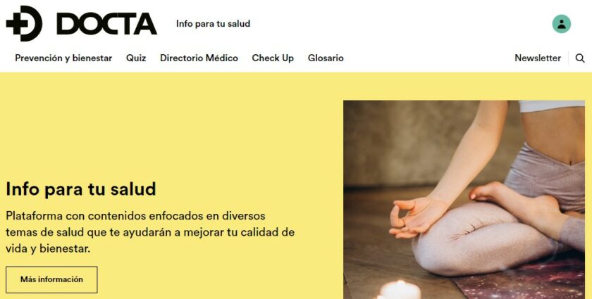 unocero - Docta: Así es la plataforma que cuida tu salud con contenidos ...